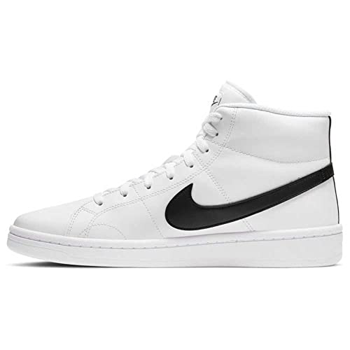 NIKE Men's Tennis Shoe, White Black White Onyx, 9.5