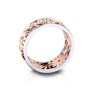 SEniutarm Engagement Love Rings Wedding Bands Elegant Sunflower Dragonfly Hollow Shiny Metal Finger Ring Women Jewelry Xmas Gift for Women/Girl Finger Rings DIY Jewelry Gifts - US 8