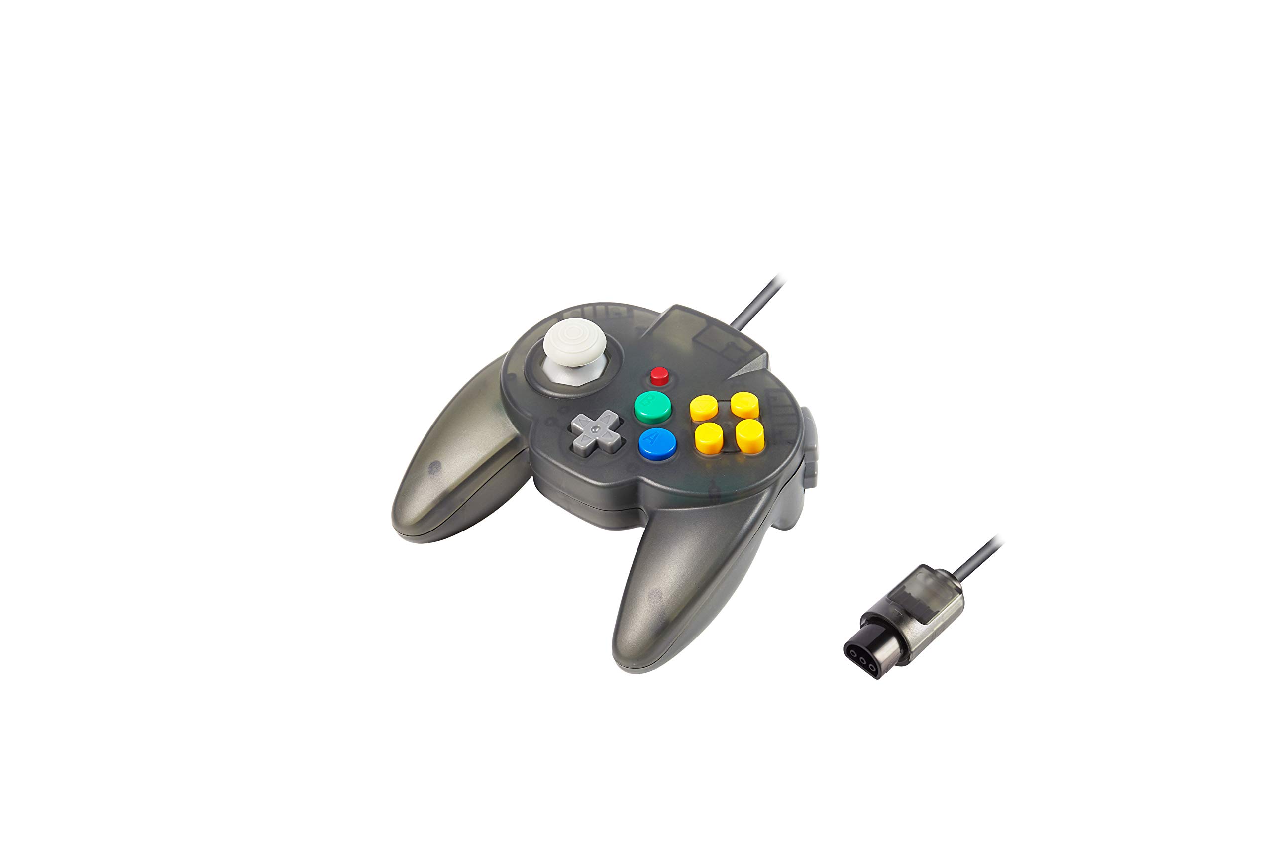 Warrior 64 Wired Controller for Original Nintendo 64 N64 Console (Black)