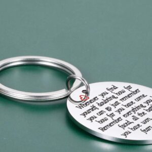 Divorce Gifts for Women Inspirational Gifts Sobriety Sympathy Keychain Cancer Survivor Awareness Gifts Surgery Addiction AA Warrior Birthday Alcoholics Stay Strong Gifts Back to School