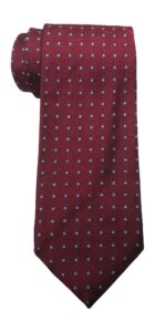 brooks brothers made in new york burgundy basketweave tie