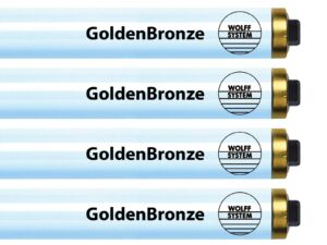 wolff system goldenbronze f73t12 ho 100w rdc tanning bulbs - intense bronze (24)