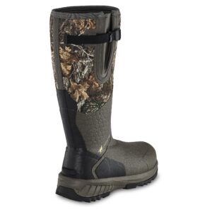 Irish Setter, MudTrek, Unisex, 17", Waterproof, Insulated 800g, Adjustable Full Fit, Hunting Boot, Realtree Edge, 7 E (Wide)