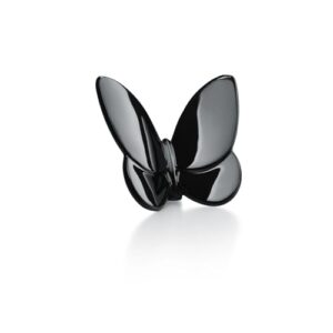 baccarat lucky butterfly in black