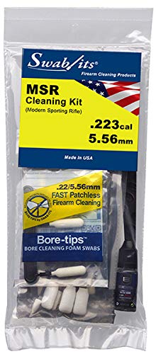 SWAB-ITS Made in The USA Deluxe Kit Star Chamber Cleaning Swabs, Gun-Tips, Bore-Tips and CLP