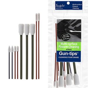 SWAB-ITS Made in The USA Deluxe Kit Star Chamber Cleaning Swabs, Gun-Tips, Bore-Tips and CLP