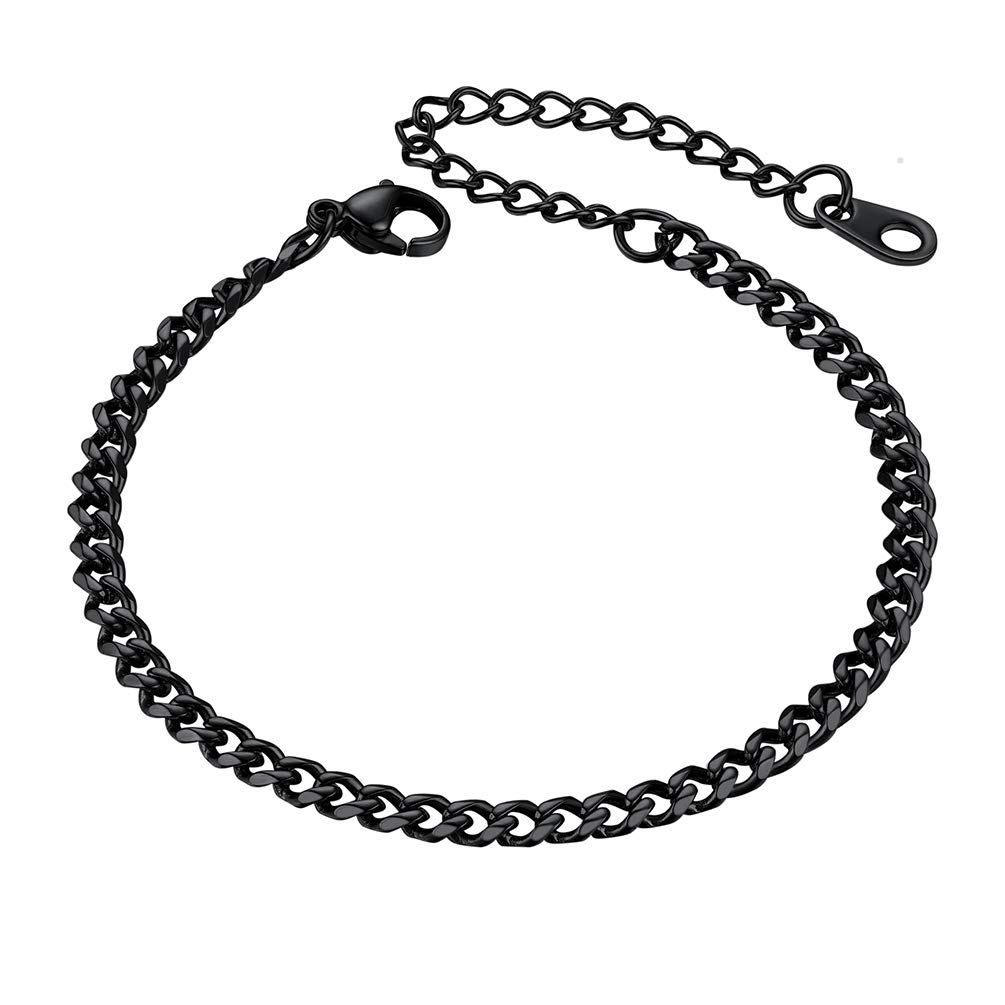 PROSTEEL Stainless Steel Black Bracelet Cool Bracelets