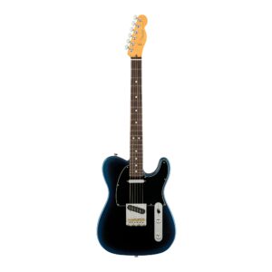 fender 6 string solid-body electric guitar, right, dark knight (0113940761)