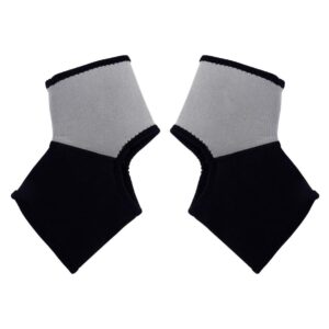 milisten 2pcs ankle wrap sock ankle support for running ankle socks foot sleeve wrap sports ankle pads ankle brace fitness packing: simple transparent opp plastic bag