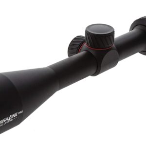 Crimson Trace Brushline Pro 3-9x40mm Riflescope with SFP, BDC 350 Legend Reticle, Lightweight Solid Construction, Scope Caps and Lens Cloth for Hunting, Shooting and Outdoor