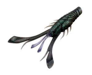 13 fishing - wobble craw - creature bait - 4.25" - 2/7oz - mardi craw - 5 baits per pack - re-wc4.25-22