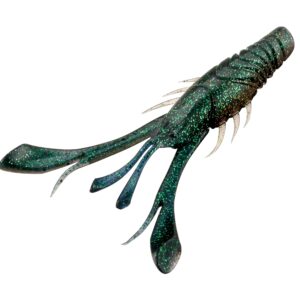 13 FISHING - Wobble Craw - Creature Bait - 4.25" - 2/7oz - Boss Nugget - 5 Baits Per Pack - RE-WC4.25-23