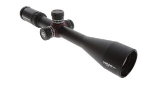 crimson trace hardline pro 4-16x50mm riflescope with ffp, illuminated mr1-moa reticle, zero stop, lightweight solid construction, scope caps and lens cloth for hunting, shooting and outdoor