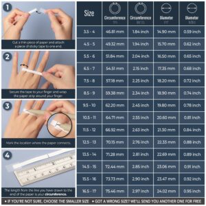 ThunderFit Women Breathable Air Grooves Silicone Wedding Ring Wedding Bands Promise Rings 5.5mm