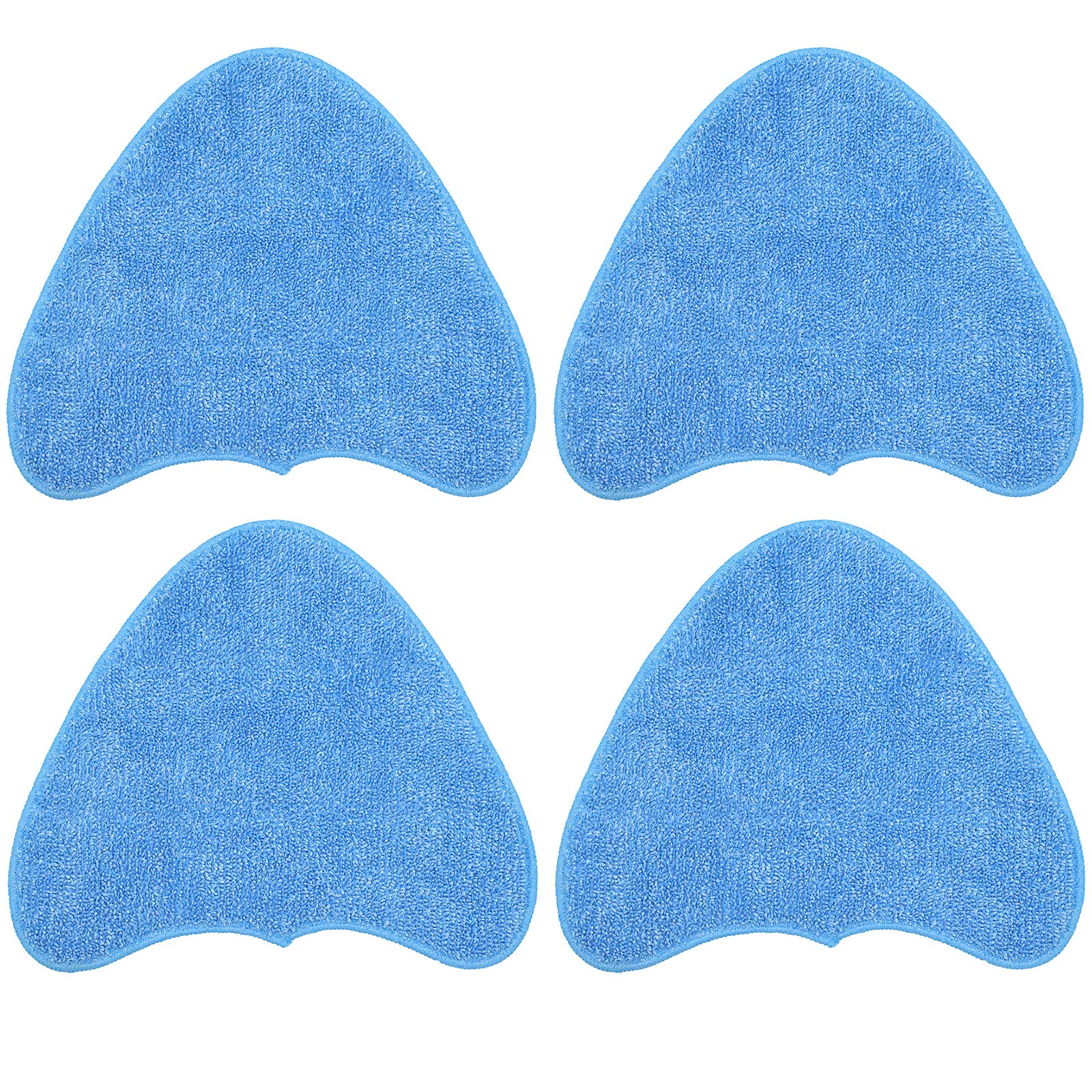 FUSHUANG 4 Pack Microfibre Cleaning Pads Compatible with Vax S2 Series S86-SF-B, S86-SF-C, S86-SF-P, S86-SF-T, S86-SF-CC, S86-CCM-3, S86-MC-C, S86-SF-CCP and Hoover WH20200 Steam Mop,13.2 * 8.46 inch