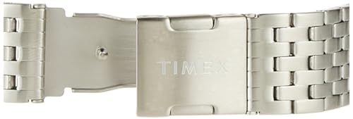 Timex 20mm Stainless Steel Quick-Release Bracelet with Silver-Tone Watch