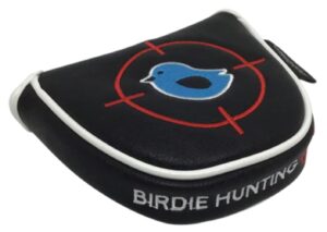 readygolf birdie hunting embroidered putter cover mallet (crosshairs)