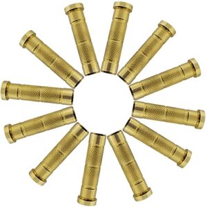 50grains field point the bolts are copper bolts knurled outer diameter suitable with for.244 carbon arrow (1 dozen 12pack), used for arrow rod archery accessories (brass bolt-a, 50 grains)