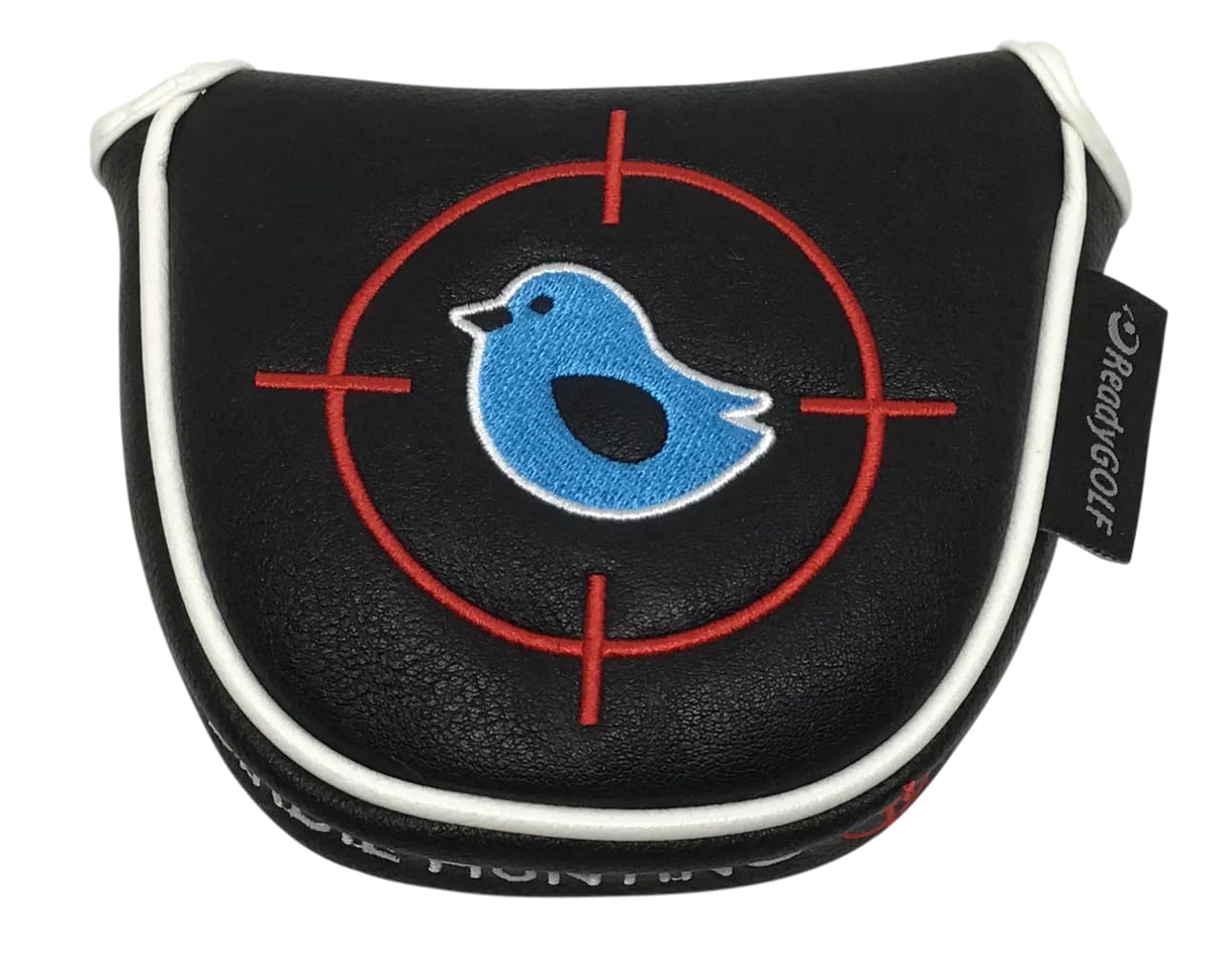 ReadyGOLF Birdie Hunting Embroidered Putter Cover Mallet (Crosshairs)