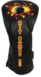 readygolf hit bombs embroidered driver headcover