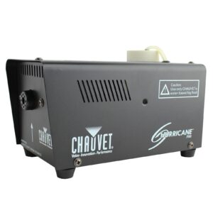 Chauvet DJ CHV-H700 Hurricane Pro Fog Smoke Machine with Remote and FJU 1 Gallon Bottle of Fog Smoke Juice Fluid