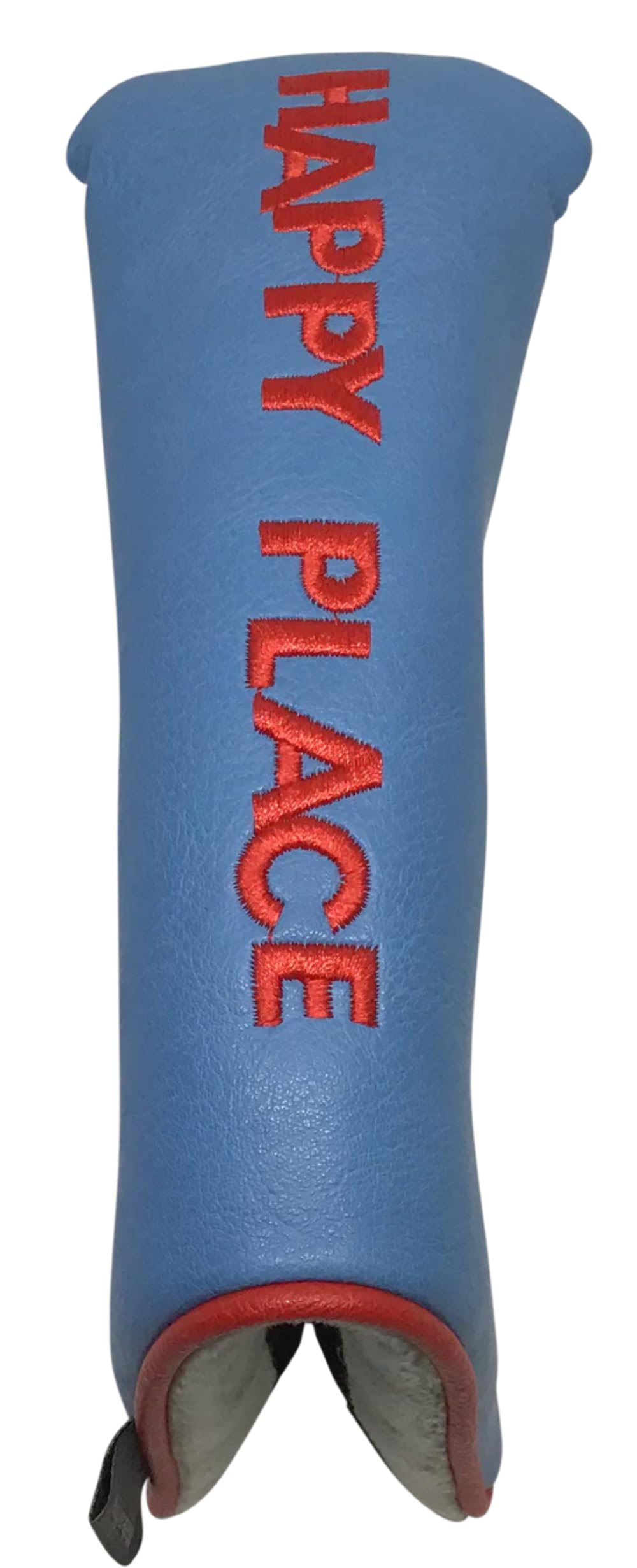 ReadyGOLF Happy Place Embroidered Putter Cover - Blade