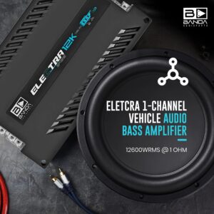 BANDA 12K BASS 1 OHM CAR AMP