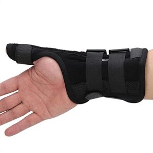 sonew thumb stabilizer, thumb & wrist stabilizer splint for thumb finger pain relief, arthritis, tendonitis and sprained, right hand(m)