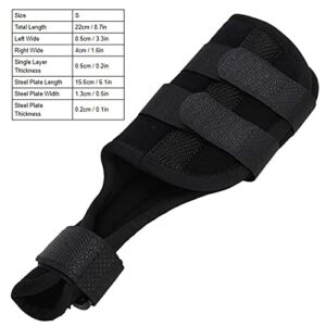 Sonew Thumb Stabilizer, Thumb & Wrist Stabilizer Splint for Thumb Finger Pain Relief, Arthritis, Tendonitis and Sprained, Right Hand(M)