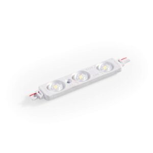 MELDIKISO LED Module, White Light for Window, Storefront Decoration, SMD 116ft 2835 Waterproof, 3 LED Chips, 1W, DC12V, IP65, Beam Angle 160°, Bulk for Channel Letter Light Box Signs (50PC)