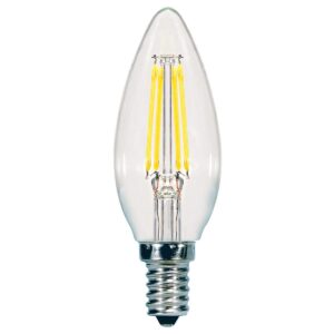 satco s9961 5.5w ctc/led/30k/cl/120v 6-pack