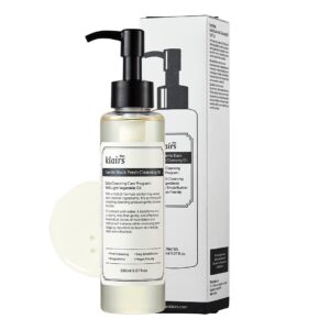 dearklairs] gentle black fresh cleansing oil, a light and spreadable texture, only 6 ingredients (5.07 fl oz)