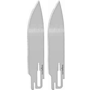 Havalon Talon Hunt Bushcraft Blade 2-Pack, Stainless Steel HSCBCXT2