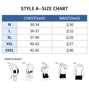 GSKS Mens Body Shaper Compression Tank Top Slimming Shapewear Abdomen Undershirt