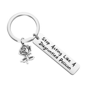 cenwa stop acting like a disgruntled pelican keychain (stop acting like k)