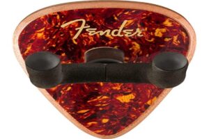 fender 351 guitar wall hanger, tortoise shell