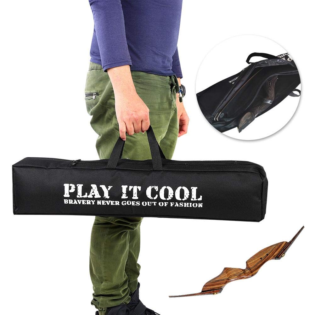 Plyisty Recurve Bow Bag Bow Storage Bag Archery Protector Handbag Hold A Bow and Some Other Small Tackles for Archery Training