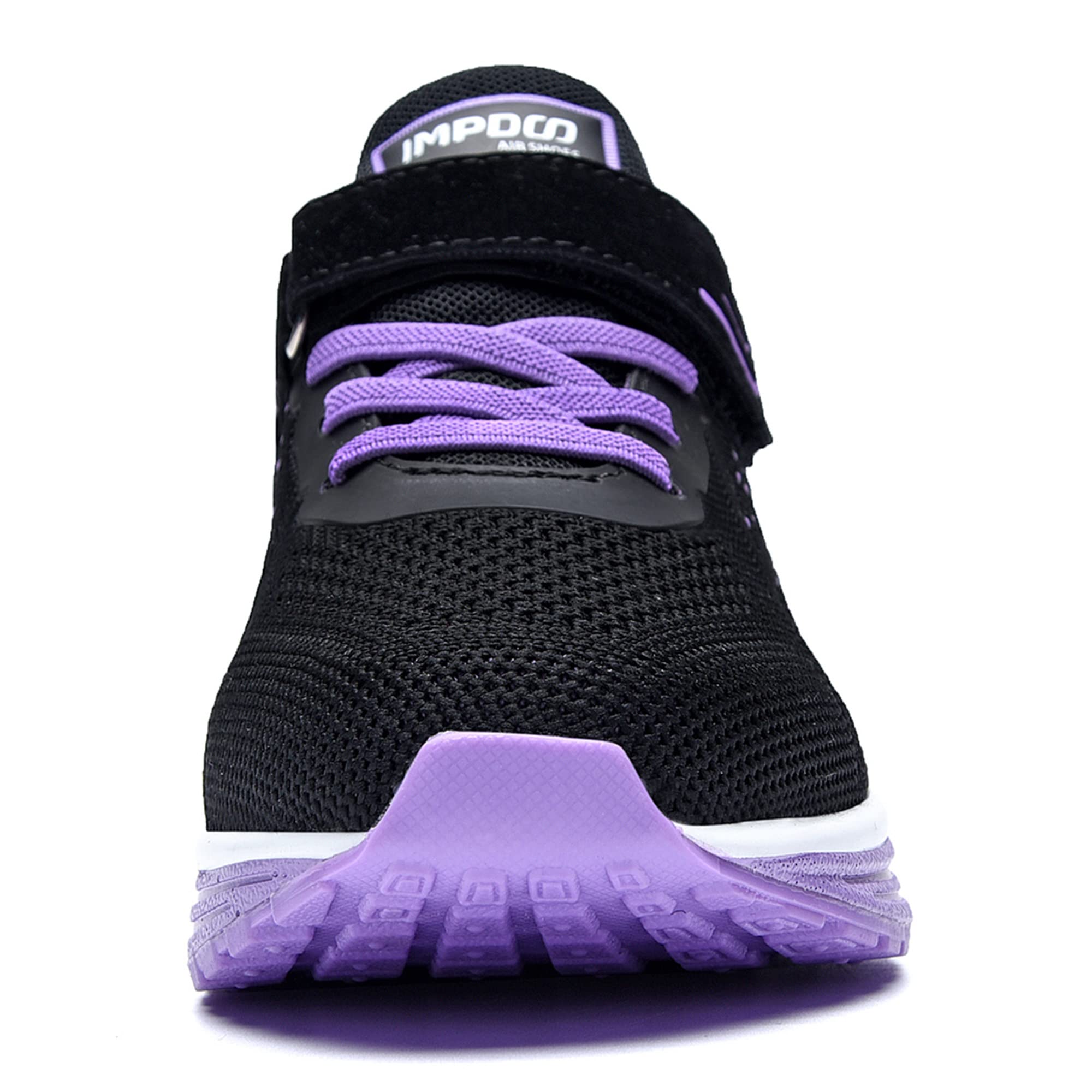 PERSOUL Air Shoes for Boys Girls Kids Children Tennis Sports Athletic Gym Running Sneakers (Violet Size 4 Child)