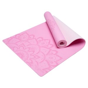 the flow mat pure (mandala rose)