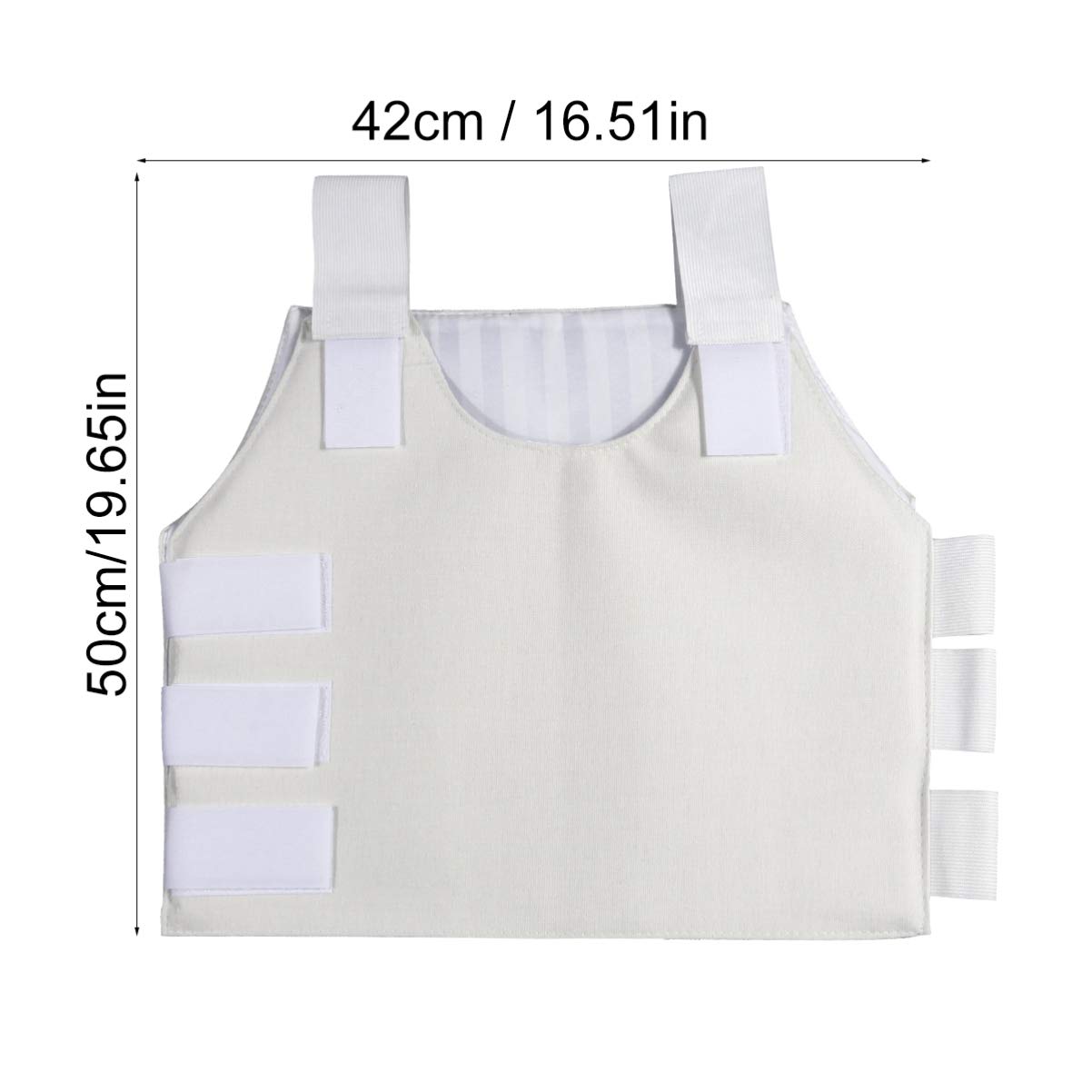 Fracture Fracture Medical Chest Fixation Belt Broken Ribs Support Adhesive Rib Brace Chest Binder Broken Rib Brace Injuries Chest Brace Chest Circumference Breathable Plush Man