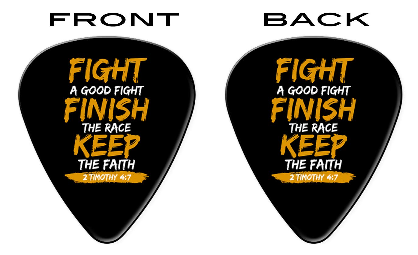 12 Bible Verse Christian Guitar Picks, Worship Guitar Picks Guitar Picks for Christians, Learn to Play Guitar, Gift, Guitar, Bible Quote Guitar Picks, Cross Guitar Picks, (Bible Quote Guitar Picks)