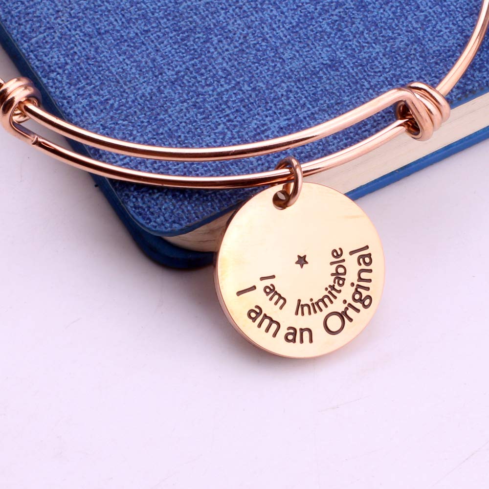 Anlive Hamilton Musical Necklace Aaron Burr Necklace Musical Lover Gift (Hamilton Musical Rose Gold Bracelet)