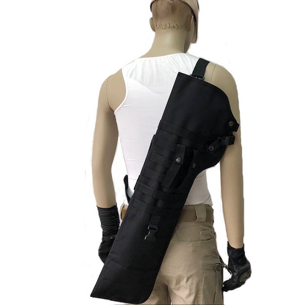 NewSilkRoad Tactical Rifle Scabbard Military Holster Gun Protection Carrier Shotgun Bag Gun Storage Pouch Protective Shoulder Bag Ambidextrous for Outdoor Hunting