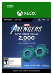 marvel's avengers super credits package - xbox one [digital code]