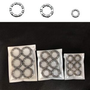 YouU 6 Pcs Crank Bearing 1/4" Ball Size x 9 Balls for Bicycle Crank Bike Crank Bikes Beach Cruiser limos Stretch Bicycles