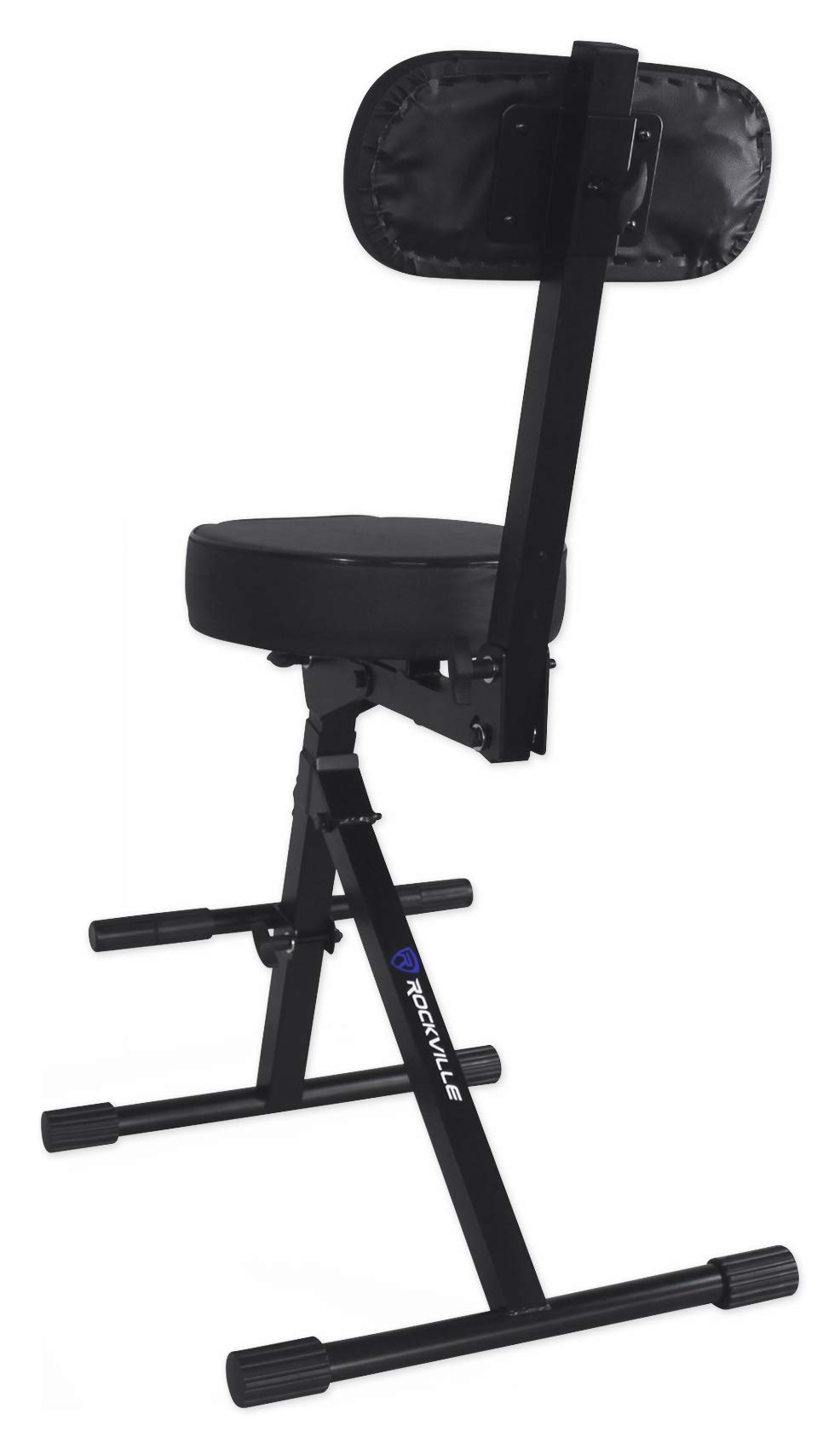 Rockville RDS42 Portable DJ/Guitar/Drum/Keyboard Padded Throne/Chair Adjustable