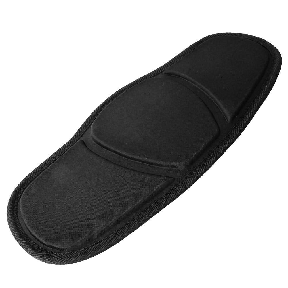 PupilashSeat Backrest- Kayak Backrest Pad Adjustable Kayak Non-Slip Canoe Seat Backrest Comfortable Pad Black