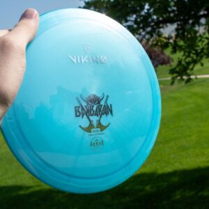 Viking Discs | Barbarian | Straight Flying Disc Golf Driver | Armor Plastic