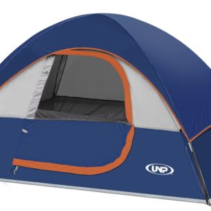 Camping Tent 2 Person, Waterproof Windproof Tent with Rainfly Easy Set up-Portable Dome Tents for Camping