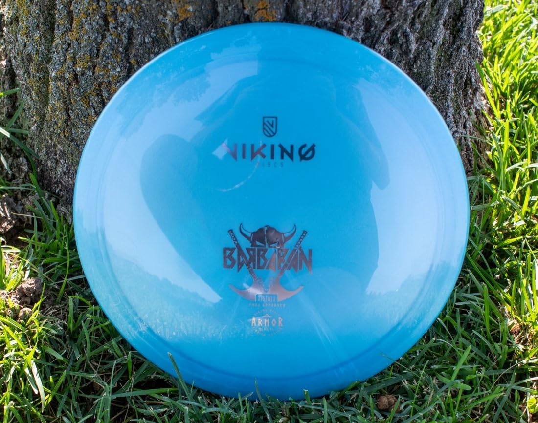 Viking Discs | Barbarian | Straight Flying Disc Golf Driver | Armor Plastic